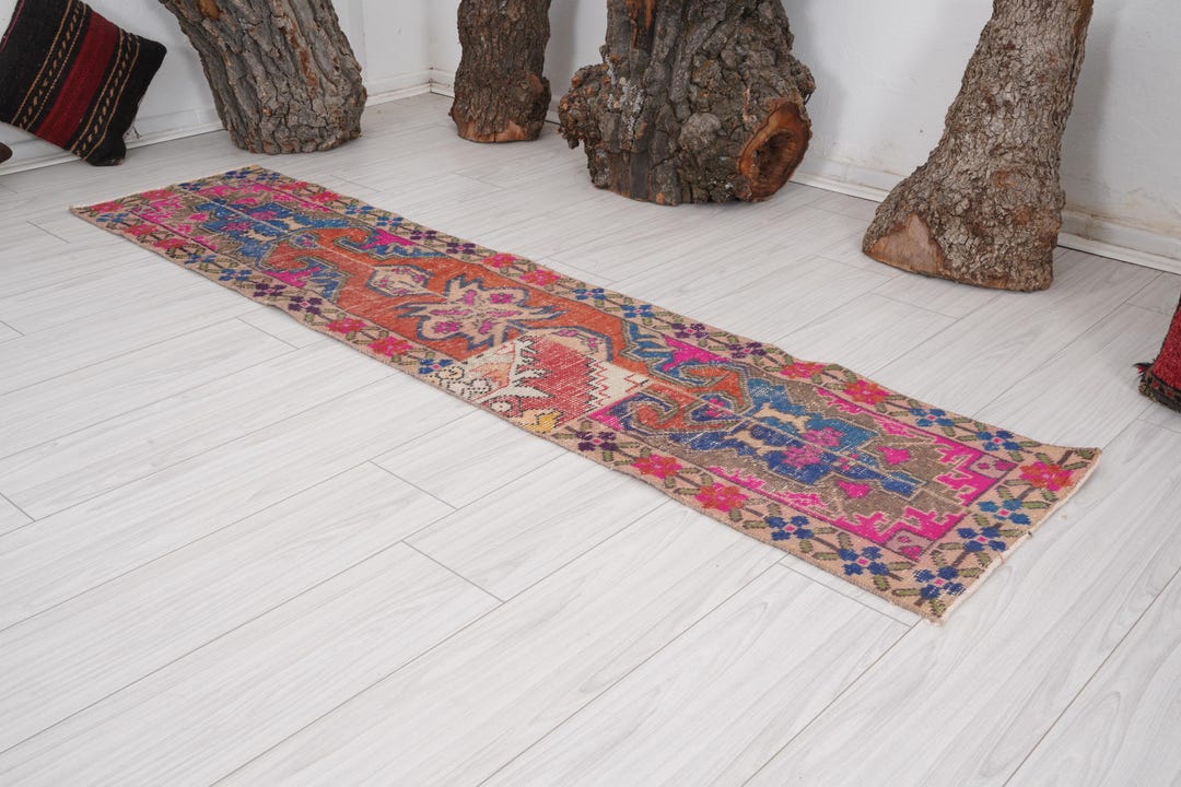 2x7 Runner,vintage Runner Rug,turkish Runner 2x7,oushak Rug Runner ...