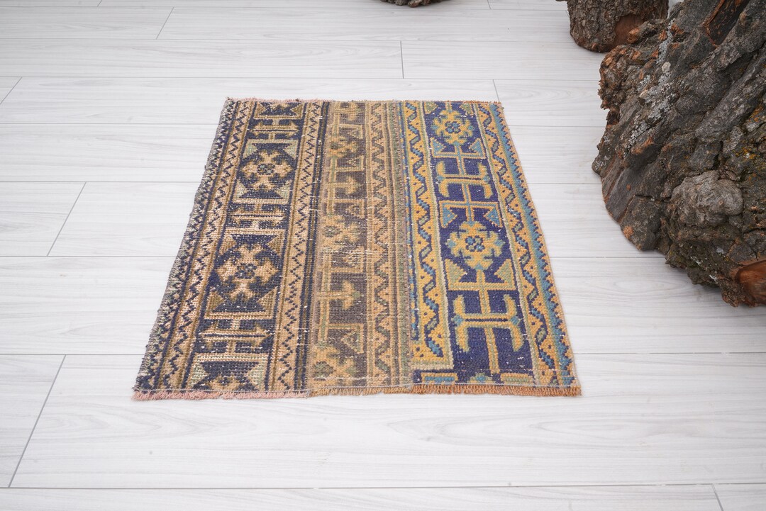 2x2 Rug,square Rug,small Rug,turkish Rug 2x2,handmade,2x2 Vintage Rug ...