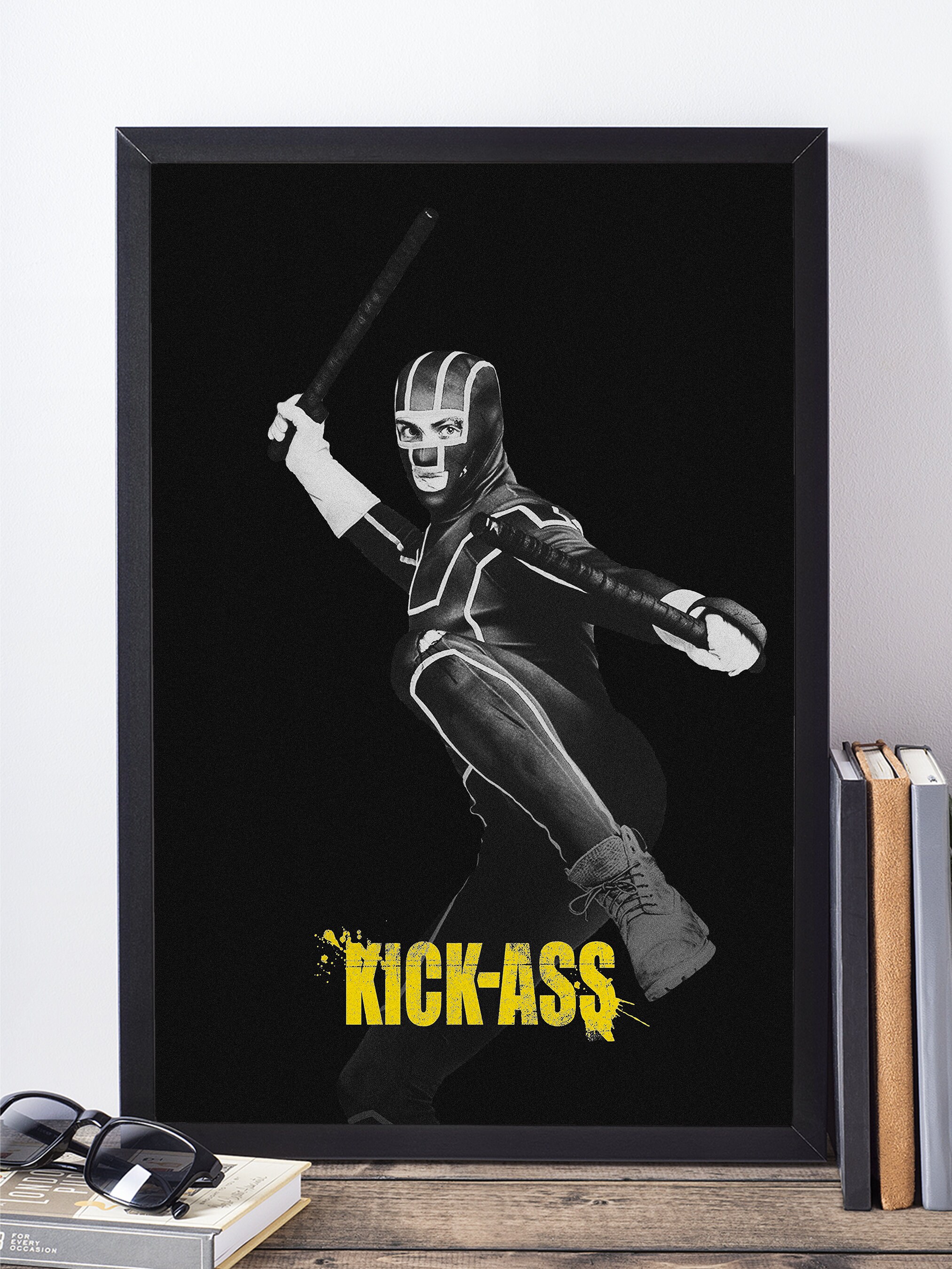 Kick-ass Poster, Movie Poster, Film Poster, Wall Art, Home Decor, Fan ...