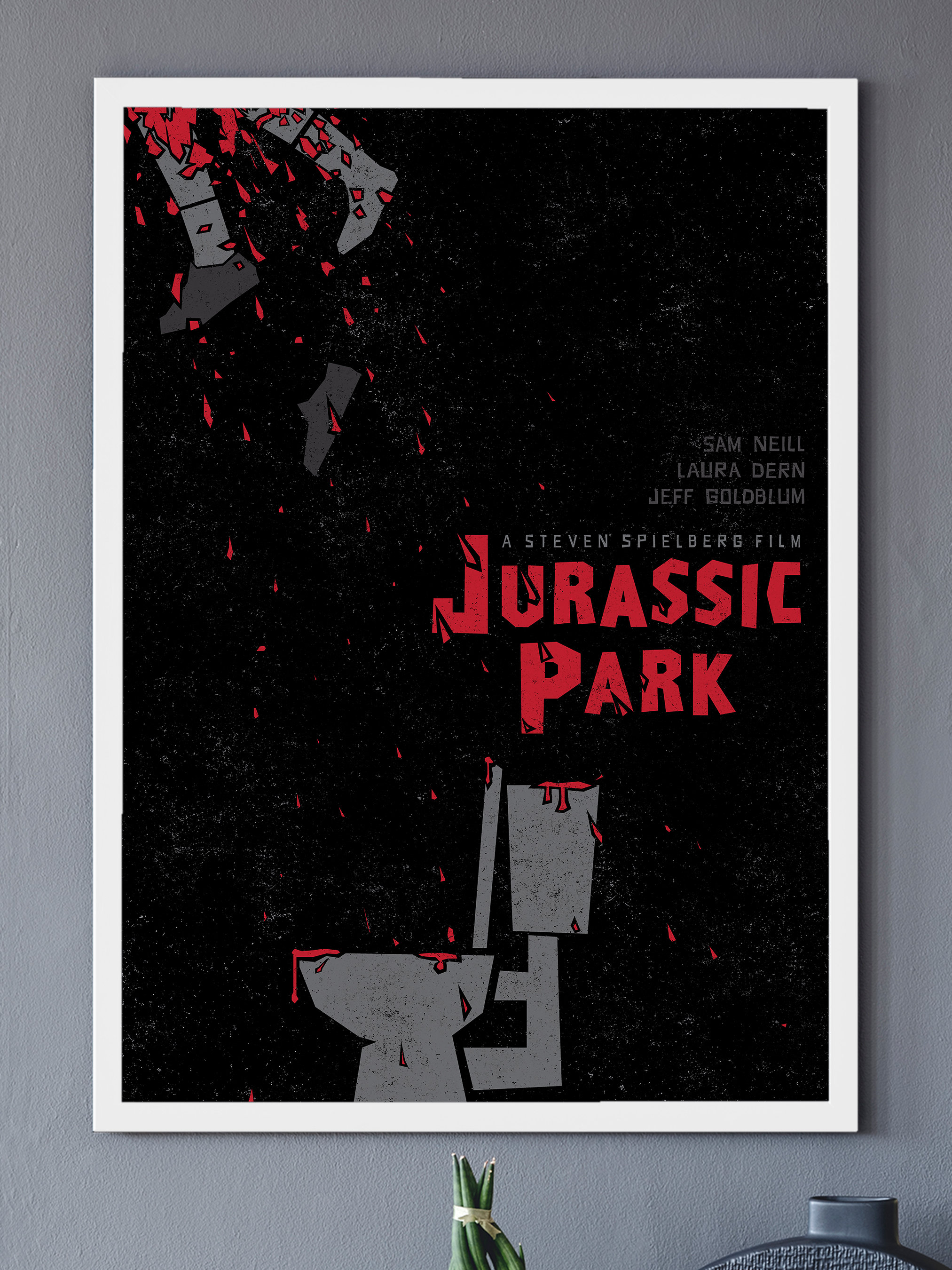 Jurassic Park Poster, Movie Poster, Film Poster, Wall Art, Home Decor ...