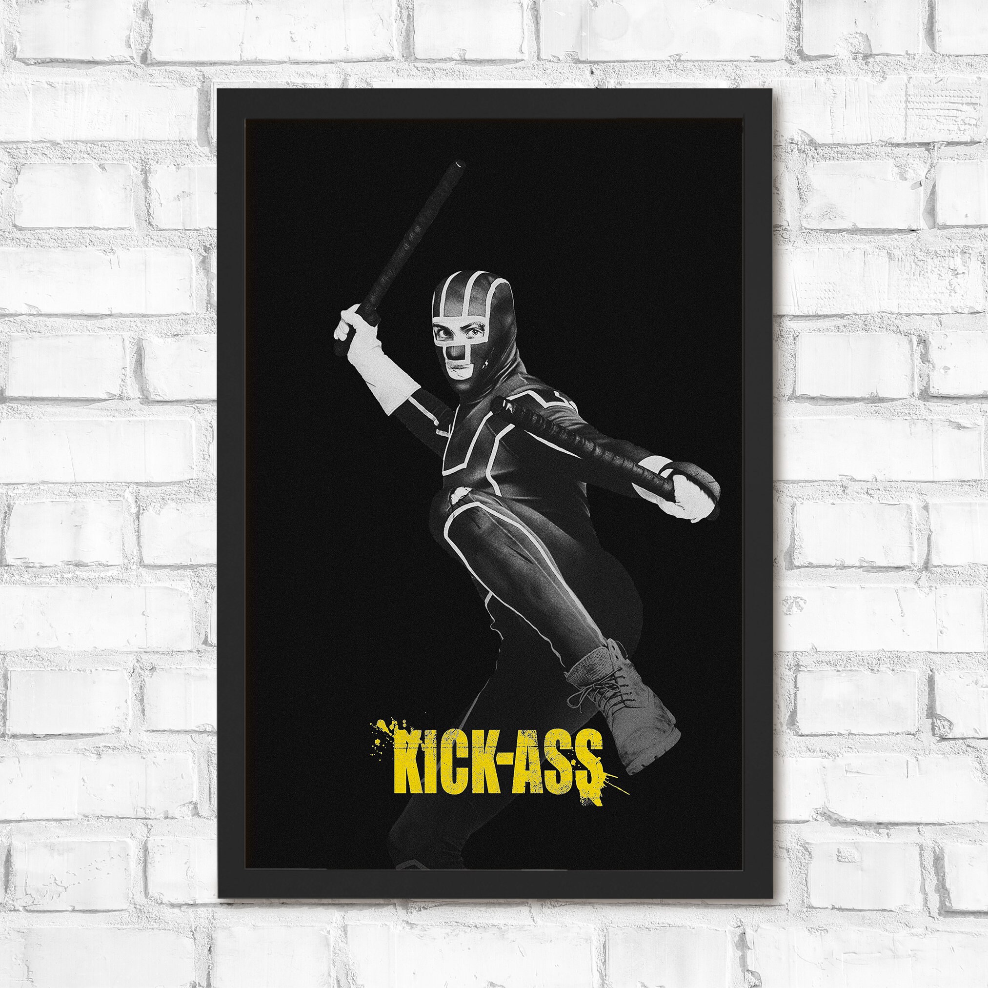 Kick-ass Poster, Movie Poster, Film Poster, Wall Art, Home Decor, Fan ...