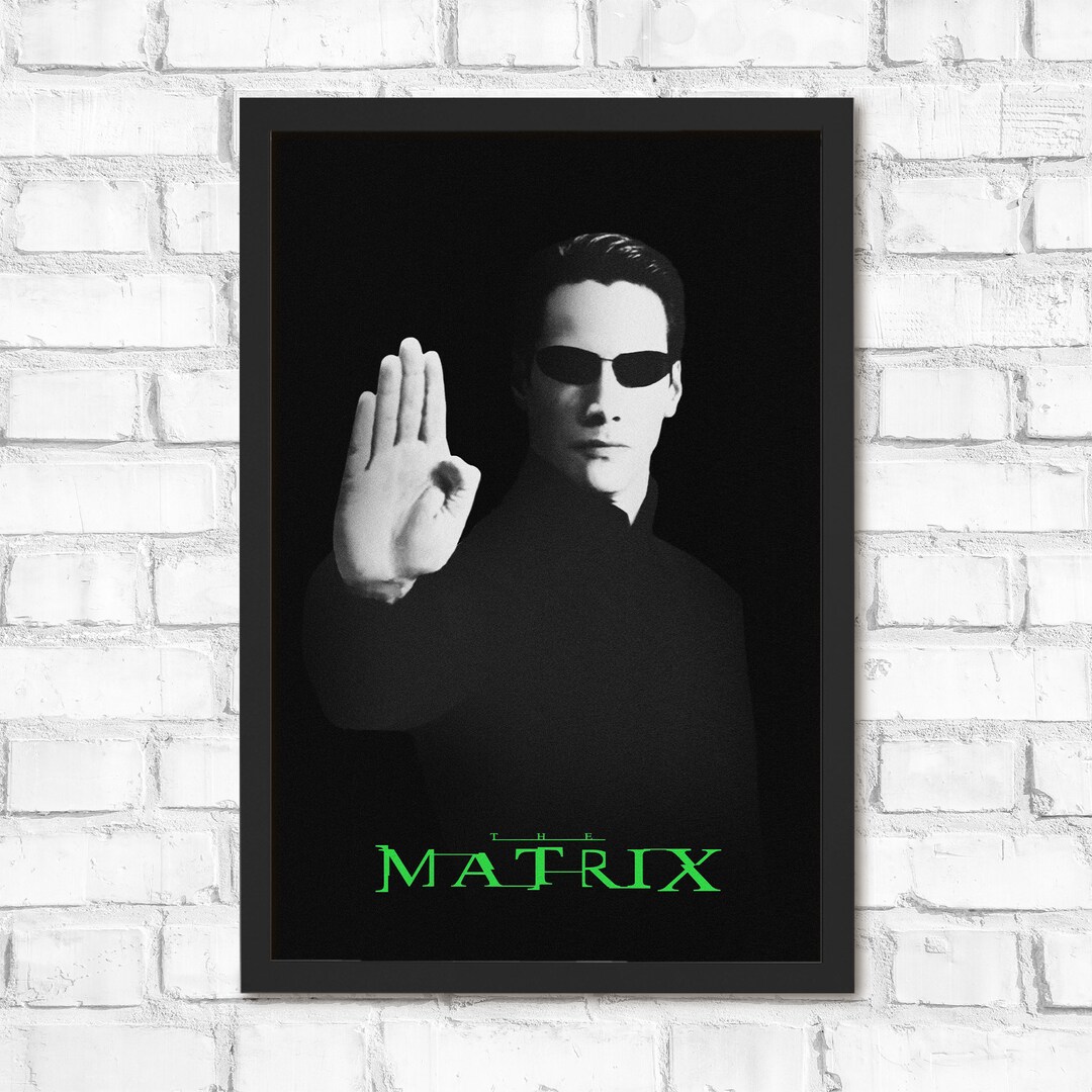 The Matrix Poster, Neo, Movie Poster, Film Poster, Wall Art, Home Decor ...