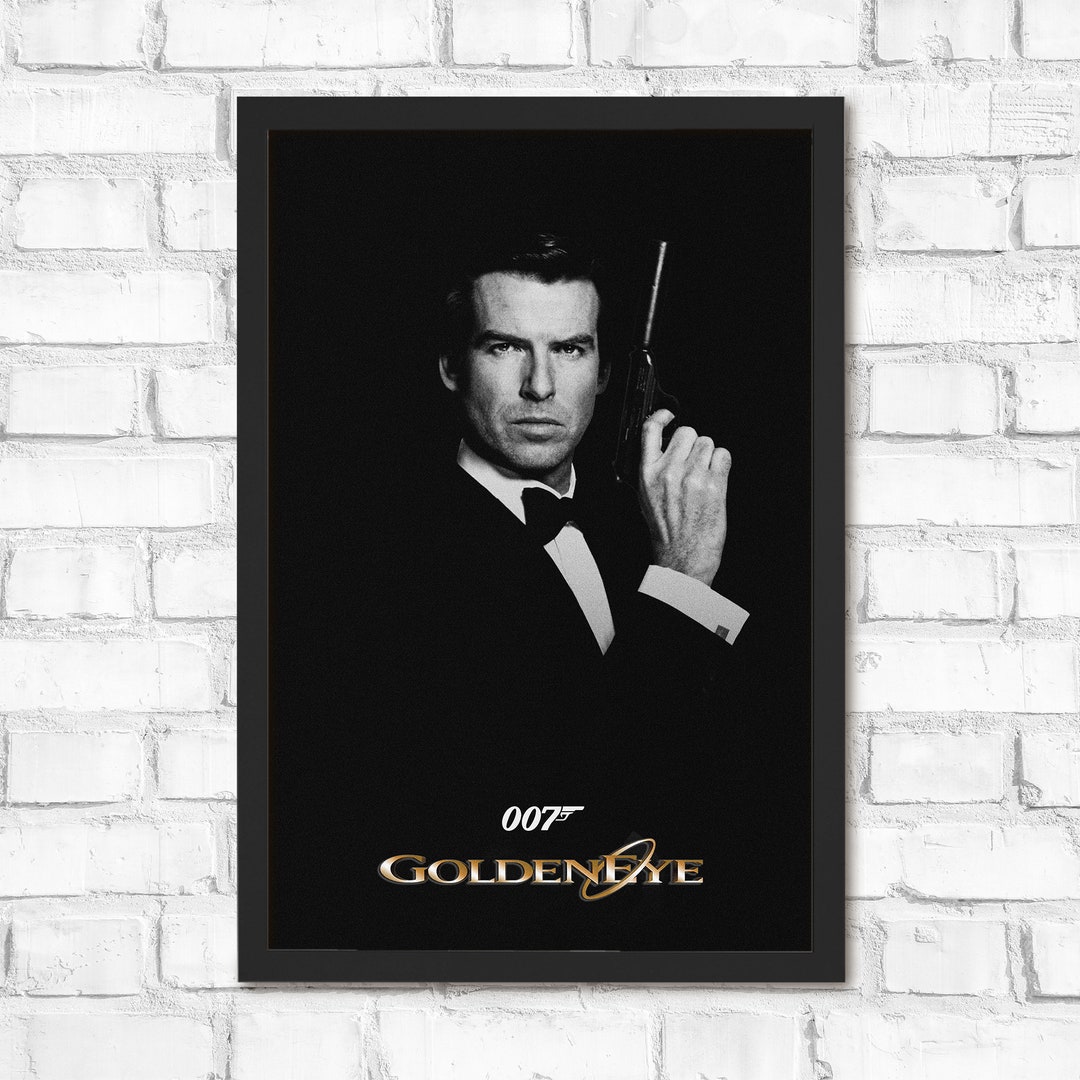 James Bond Poster, Pierce Brosnan, Movie Poster, Film Poster, Wall Art ...