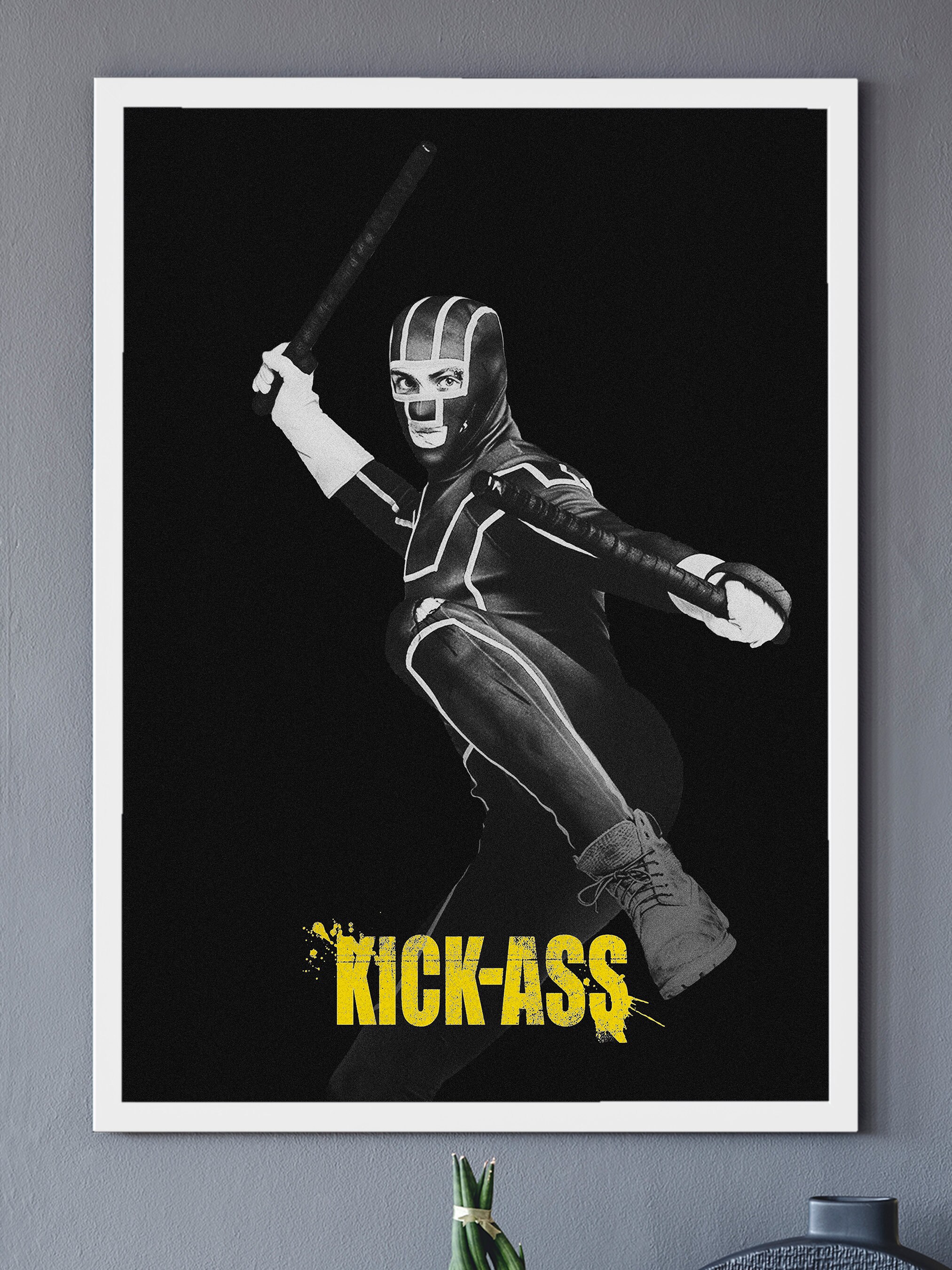 Kick-ass Poster, Movie Poster, Film Poster, Wall Art, Home Decor, Fan ...
