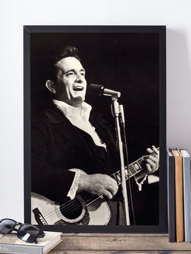 Johnny Cash Poster Music Poster Wall Art Home Decor Poster