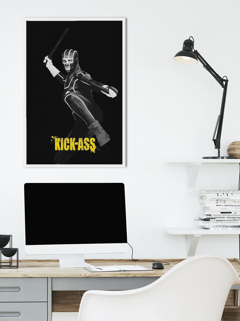 Kick-ass Poster, Movie Poster, Film Poster, Wall Art, Home Decor, Fan ...