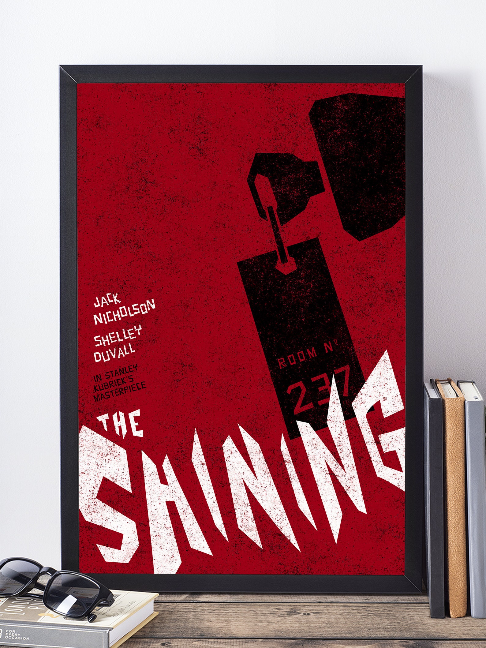 The Shining Poster, Movie Poster, Film Poster, Wall Art, Home Decor ...