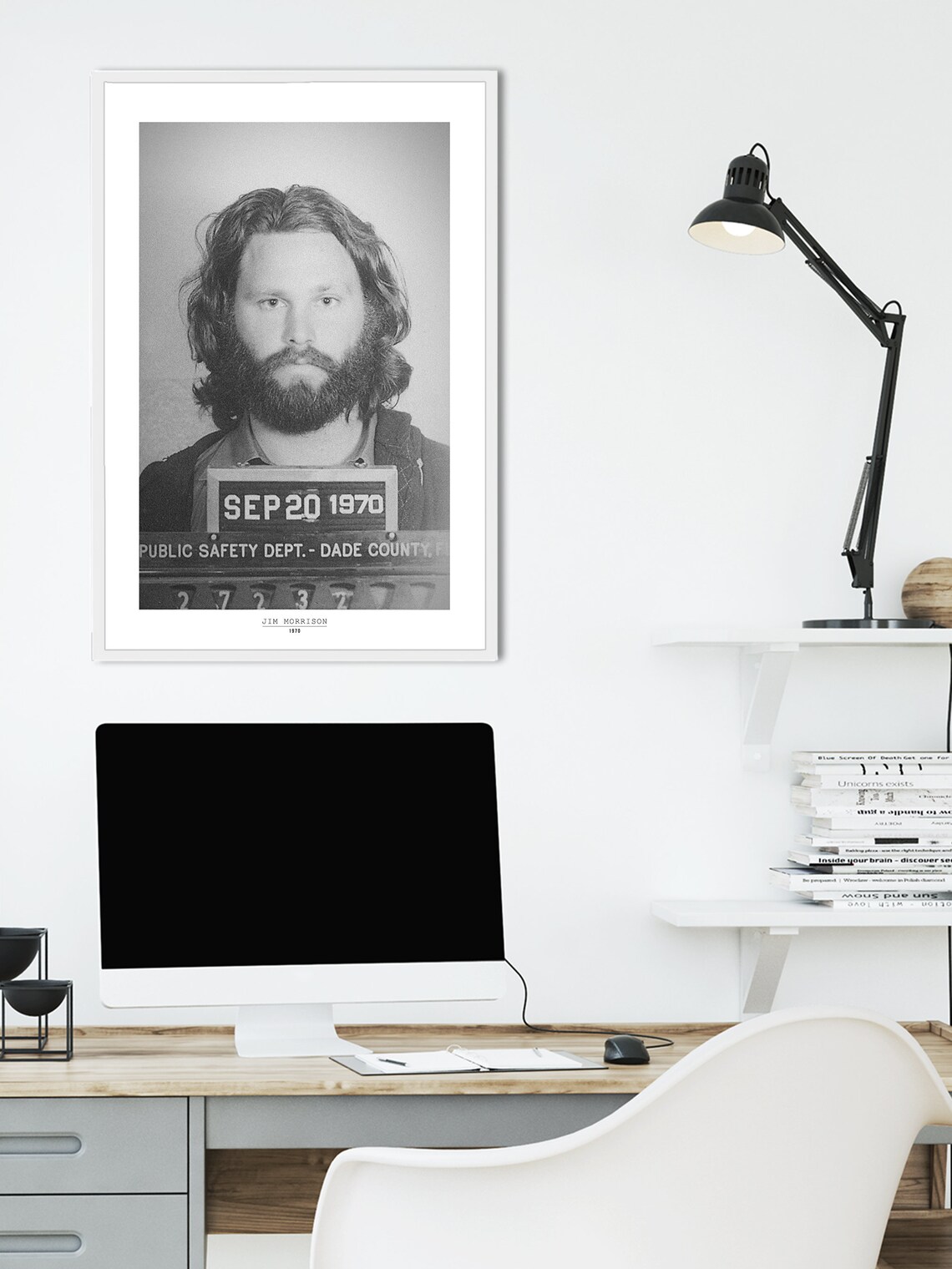 Jim Morrison Poster, Mugshot, Celebrity Mugshot, Famous People, Wall ...