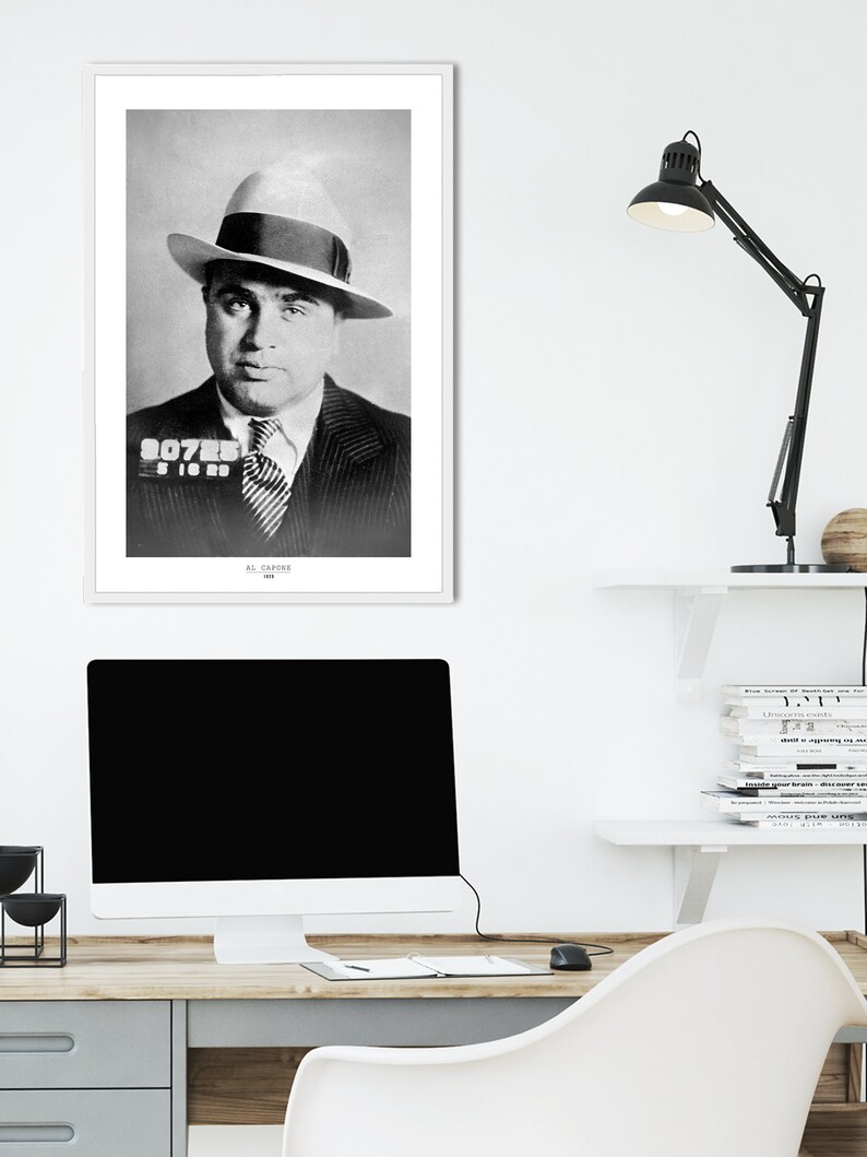 Al Capone Poster, Mugshot, Celebrity Mugshot, Famous People, Wall Art ...