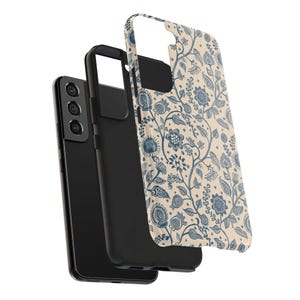 Indian Floral Phone Case With Mughal Art, Kalamkari Design, Chinoiserie ...