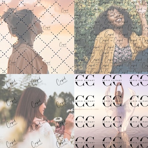 Custom Logo Watermark, Watermark Logo, Custom Proof PNG, Photo Overlay ...