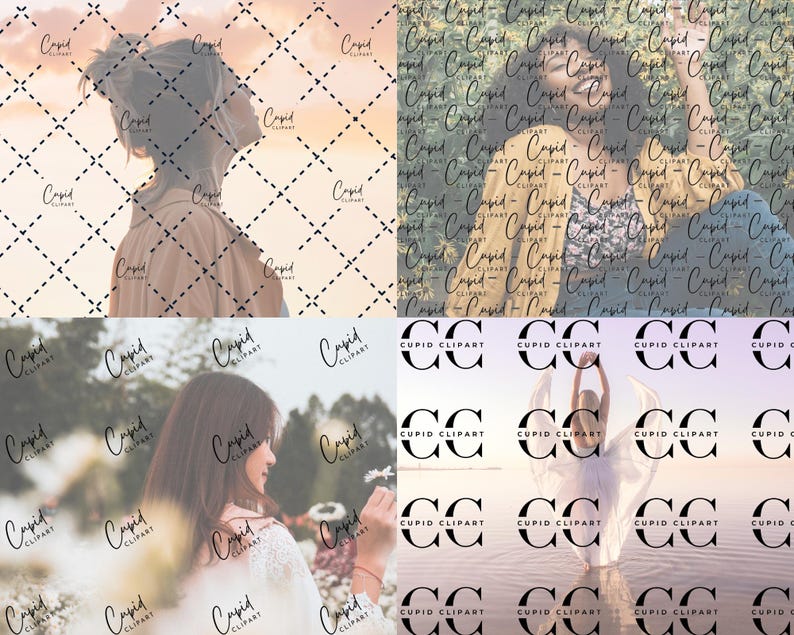 Custom Logo Watermark, Watermark Logo, Custom Proof PNG, Photo Overlay ...