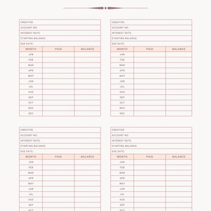Boho Aesthetic Financial Planner | 2024 Budget Planner | Digital ...