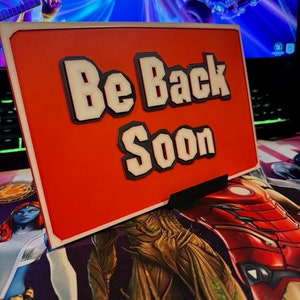 Be Back Soon Sign - Etsy