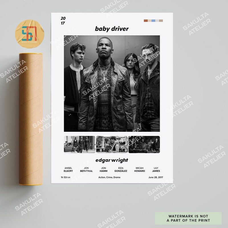 Baby Driver Poster - Etsy