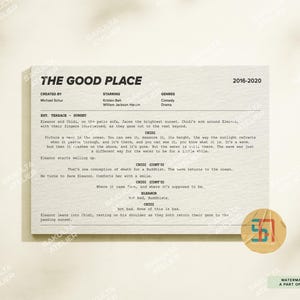 Good Place Wave Art - Etsy
