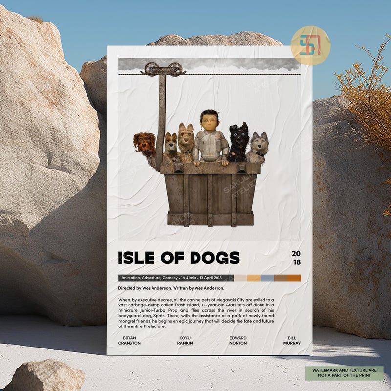 Isle of Dogs Poster - Etsy