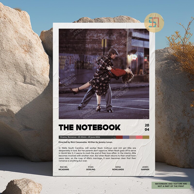 The Notebook Movie - Etsy