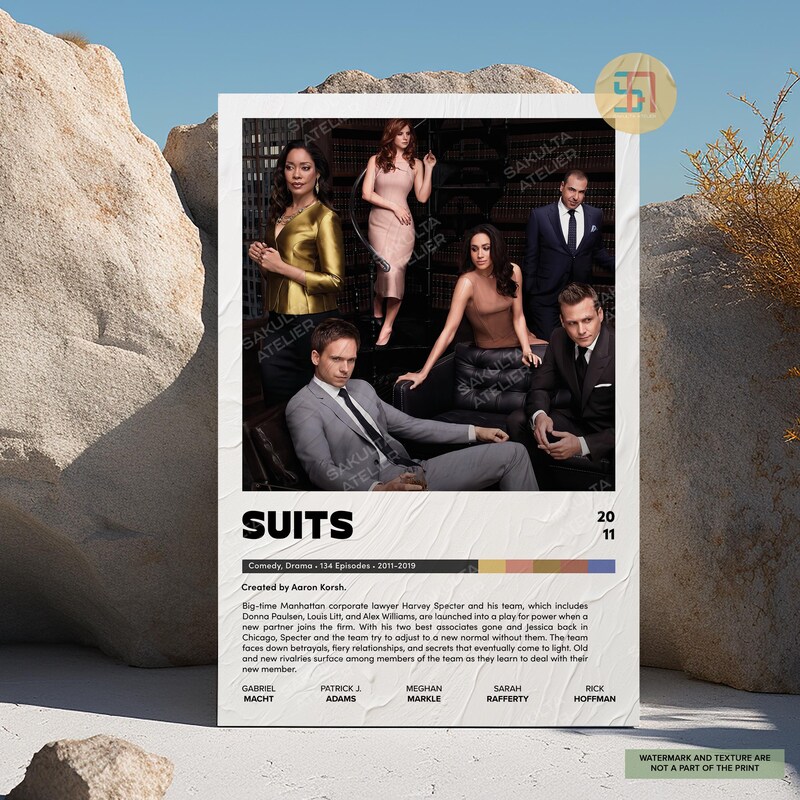 Suits Tv Show - Etsy Australia