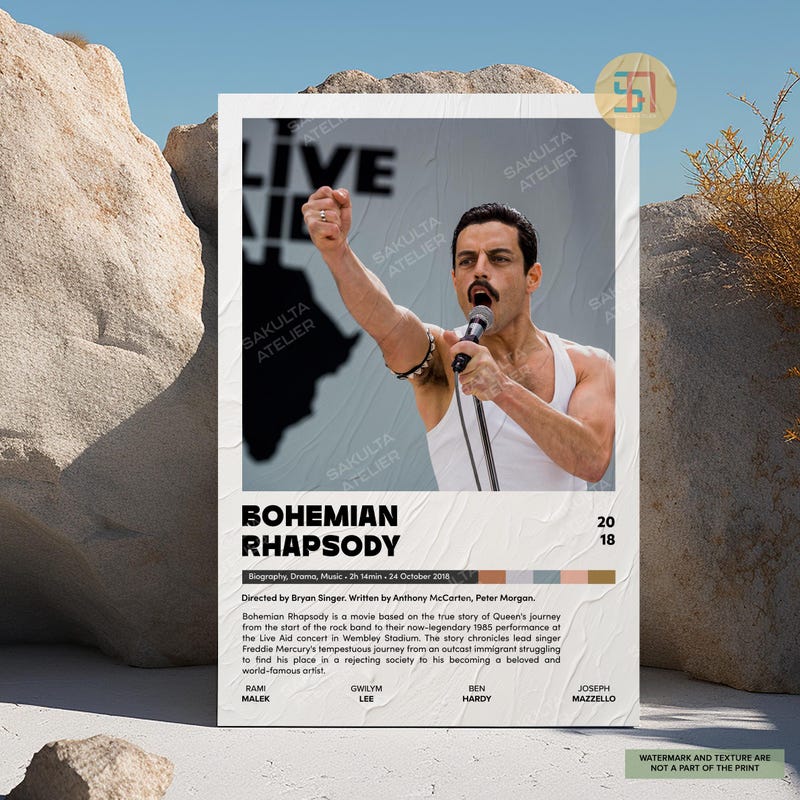 Bohemian Rhapsody Poster - Etsy
