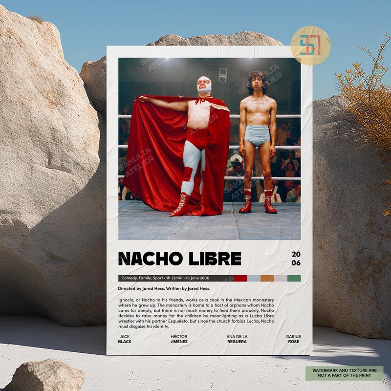 Nacho Libre - Etsy