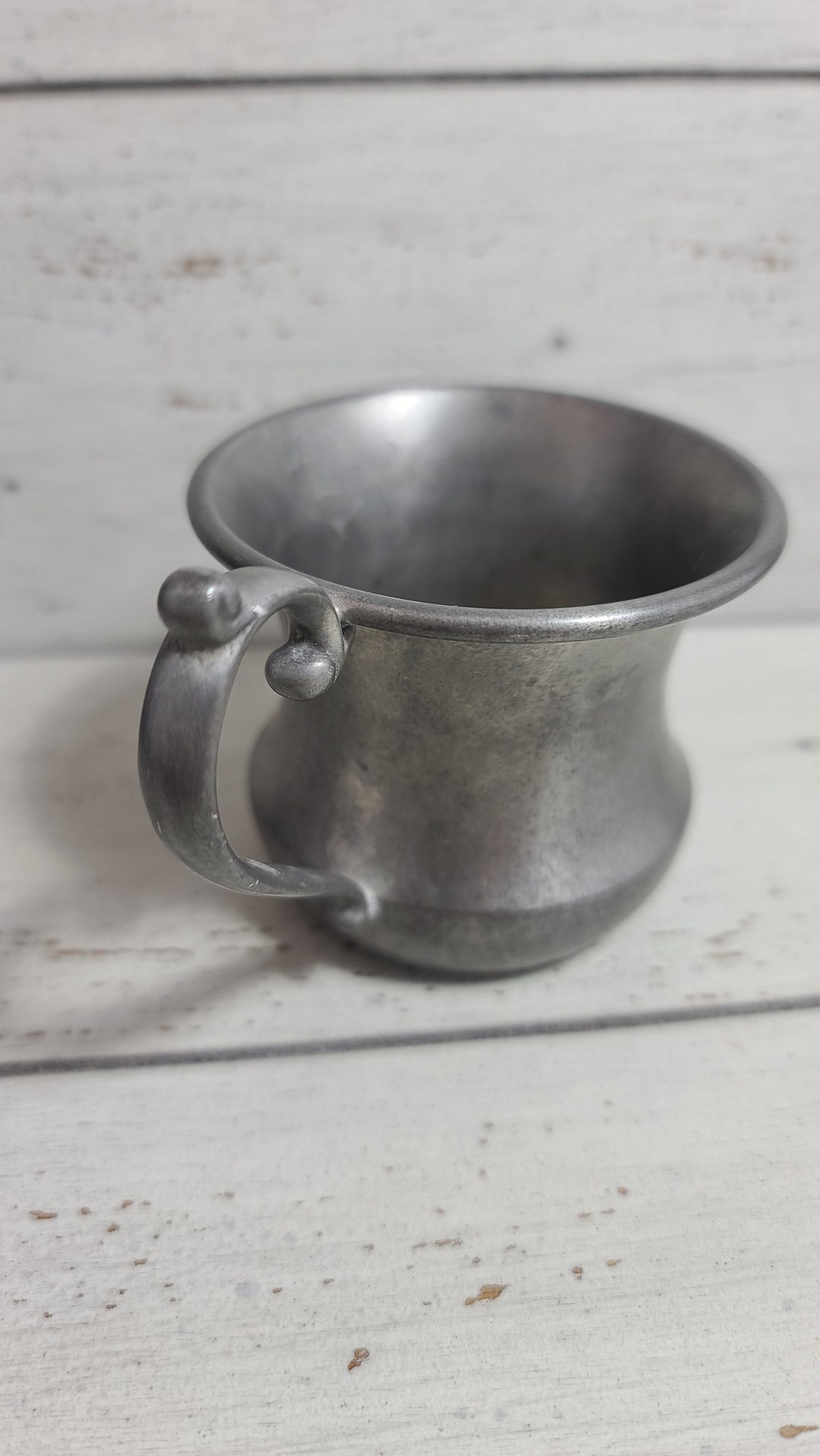 Kirk Pewter Baby Mug by Handle - Etsy