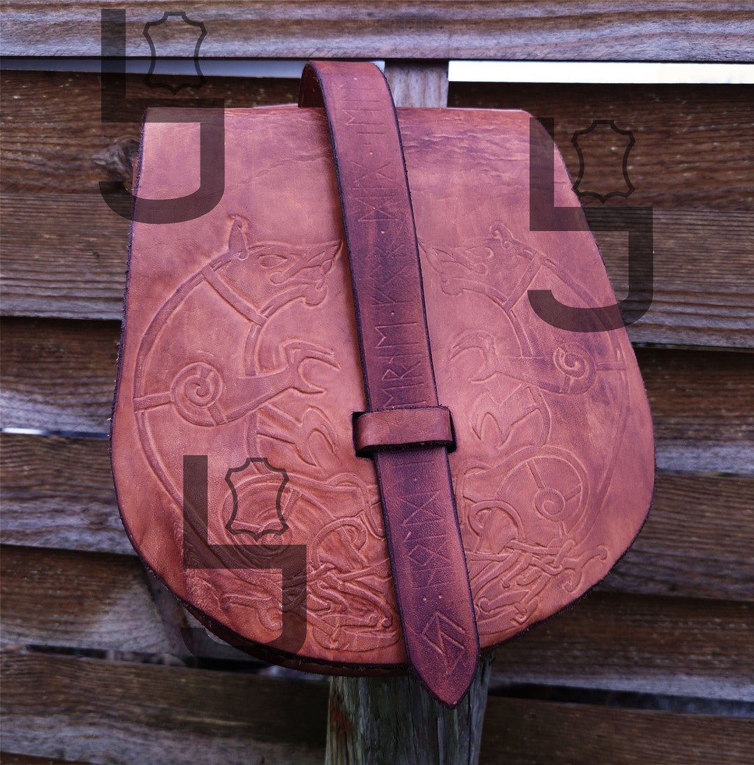 Birka Bag Leather Pattern - Etsy