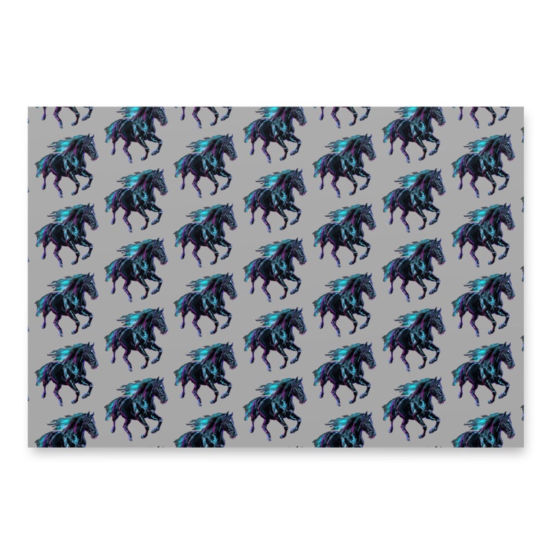 Dream Horse Wrapping Paper Sheets - Etsy