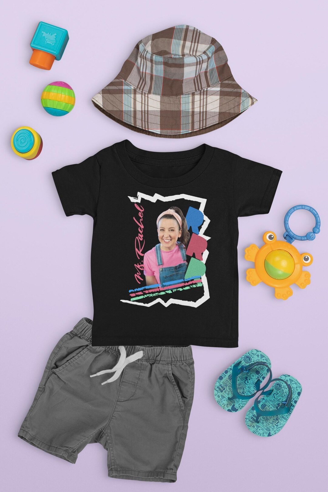 Ms. Rachel Retro Design - Toddler and Baby Sizes - Etsy