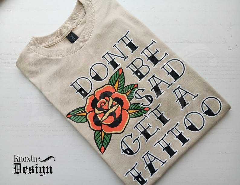 Retro Rose Tattoo Shirt: Unisex Flash Art Tee, Tattoo Lover Gift - Etsy