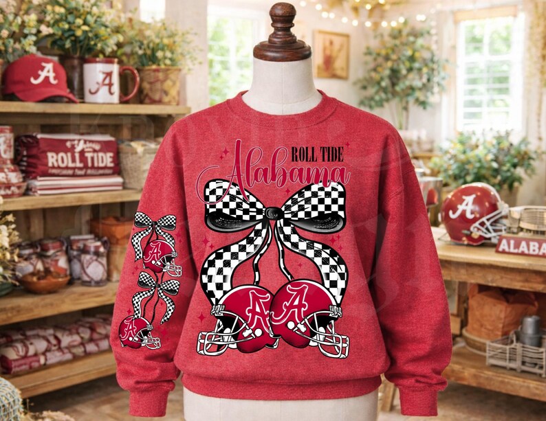 Bama Tshirt or Sweatshirt, Alabama Roll Tide Sweatshirt, Alabama Game ...