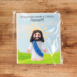 Little Jesus Pocket Card: Easter Church Favor, Bible Study Gift - Etsy