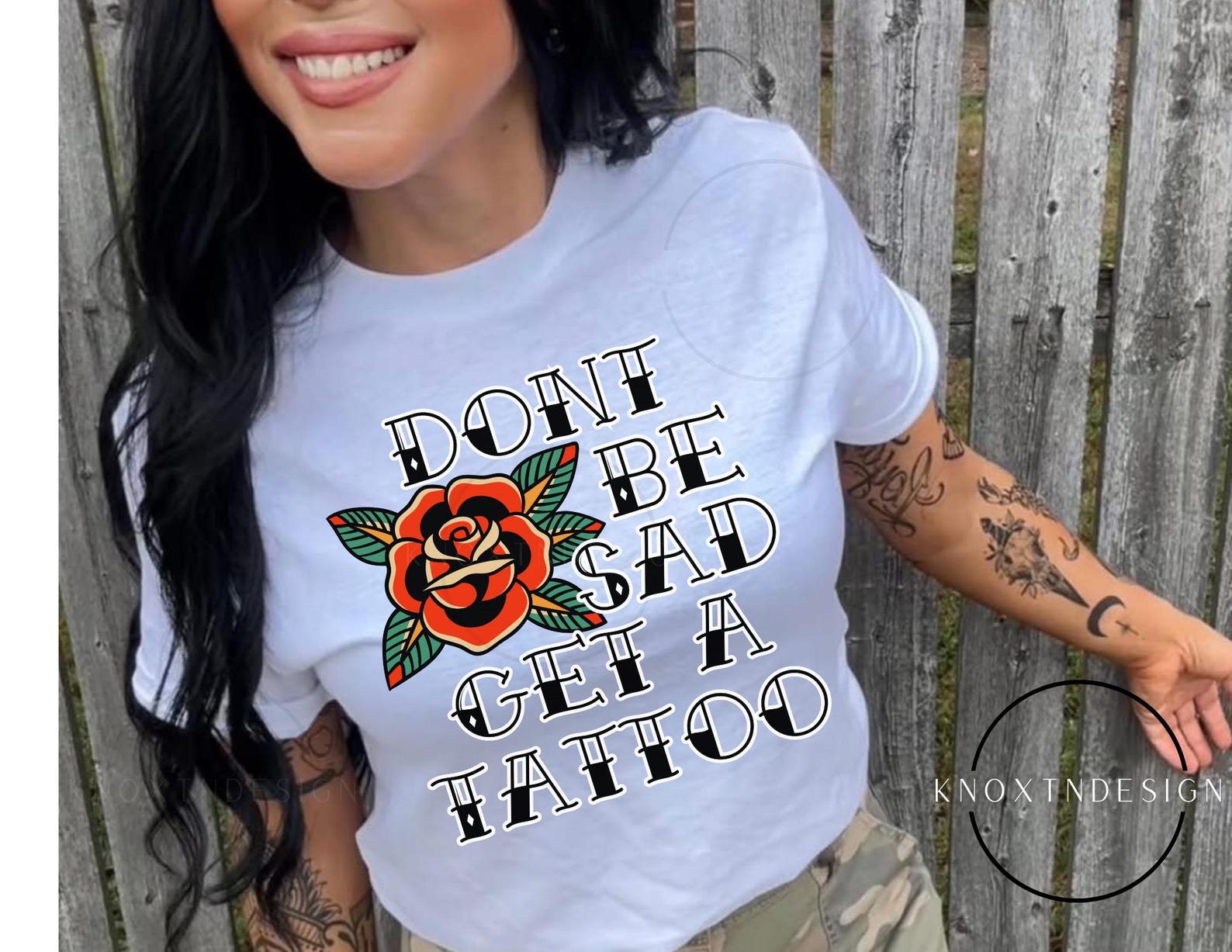 Retro Rose Tattoo Shirt: Unisex Flash Art Tee, Tattoo Lover Gift - Etsy