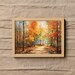 Fall Digital Oil Painting Autumn Printable Art Fall Trees Printable ...