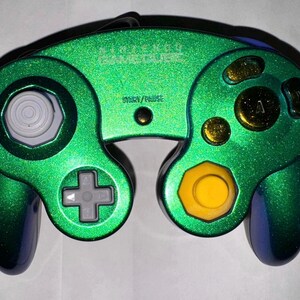 Phobgcc 2.0.5 FW V0.29 Gamecube Controller Custom Green Black Read Description - Etsy