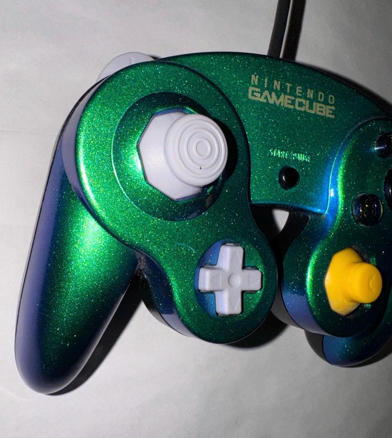 Phobgcc 2.0.5 FW V0.29 Gamecube Controller Custom Green Black Read Description - Etsy