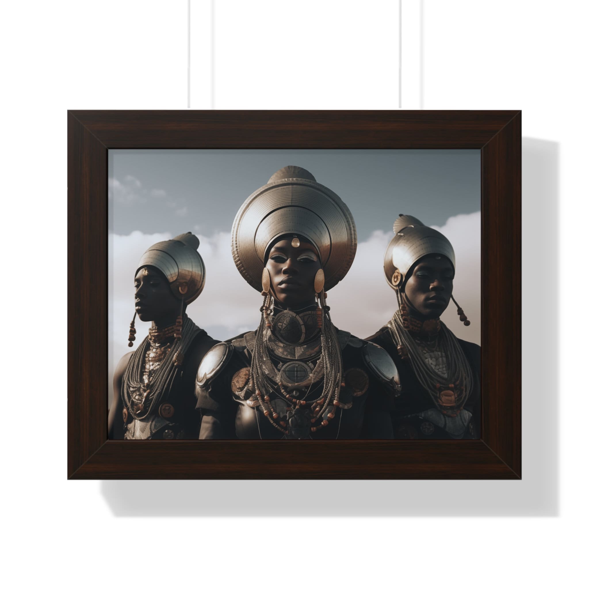Futuristic African Queen Poster - Etsy