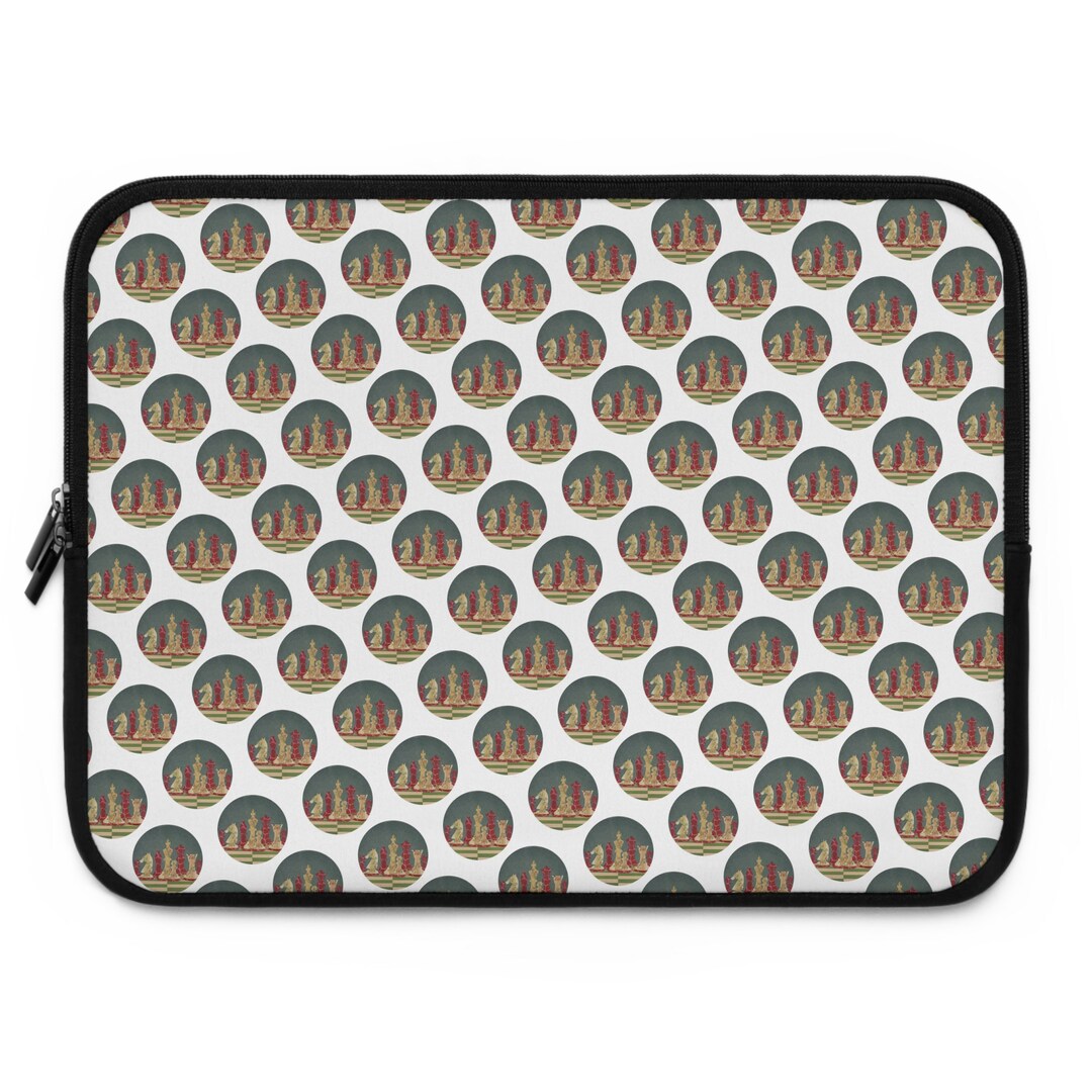 Strategic Style: Red and Green Chess Set All Over Print Neoprene Bag ...