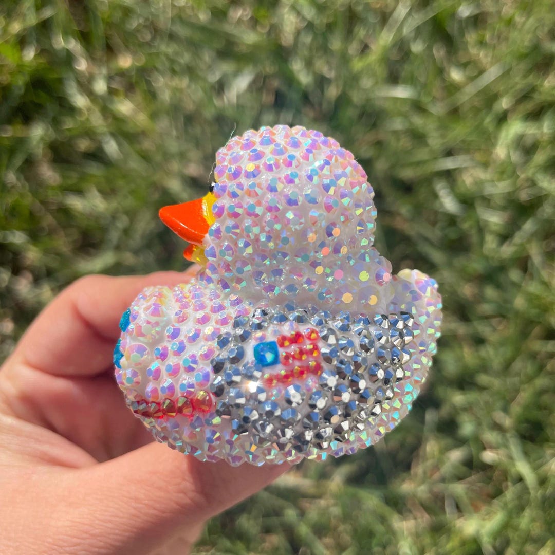 Astronut Rhinestone Duck - Etsy