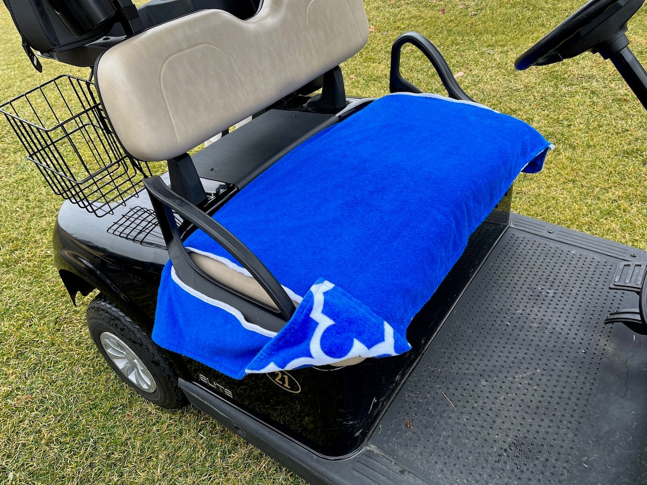 Golf Cart Seat Cover - Terry Cloth - Moroccan - Etsy