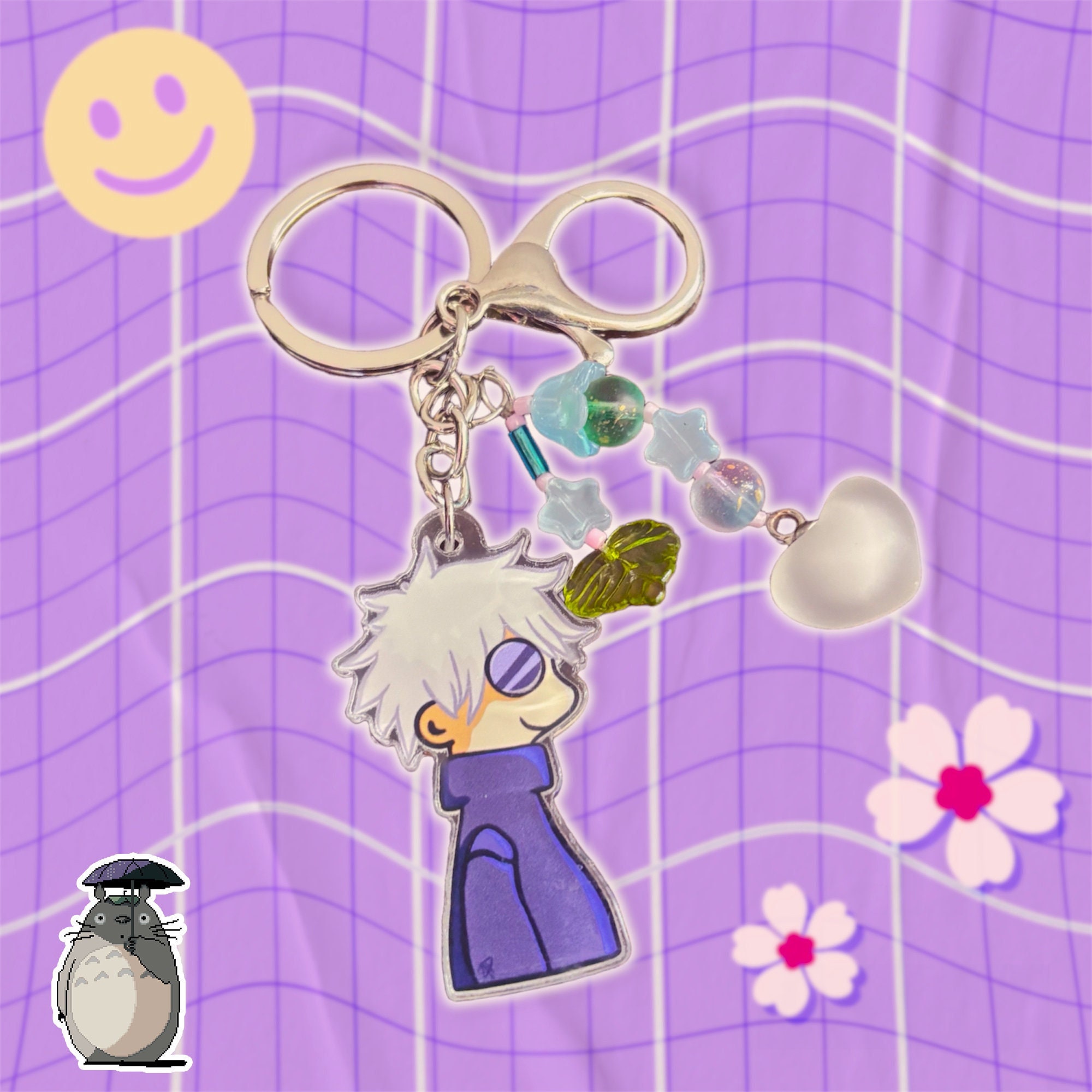 Gojo Acrylic Keychain, Gojo Satoru, Jujutsu Kaisen, Anime Gift, Anime ...