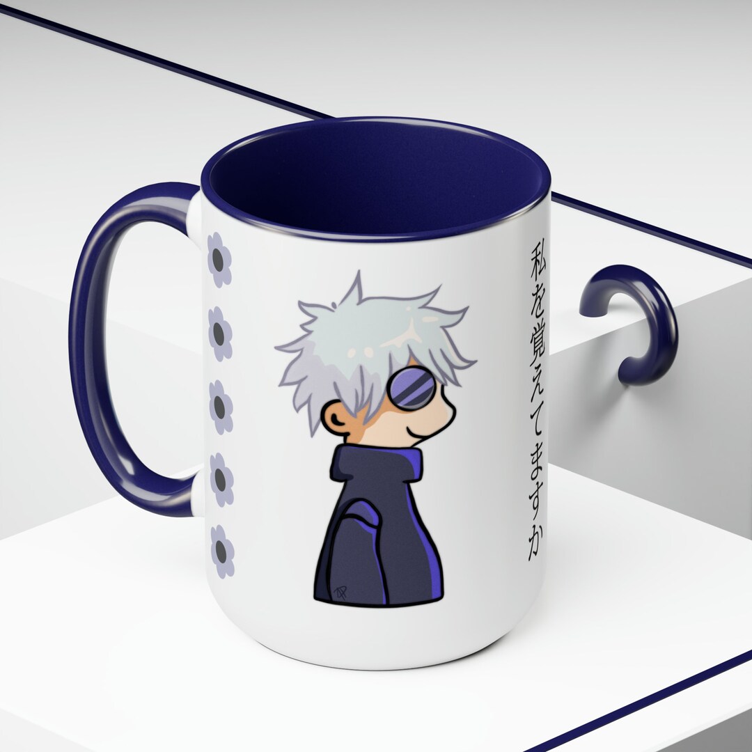 15 Oz Remember Me Gojo & Geto Two-tone Coffee Mugs, Anime Gift, Anime ...