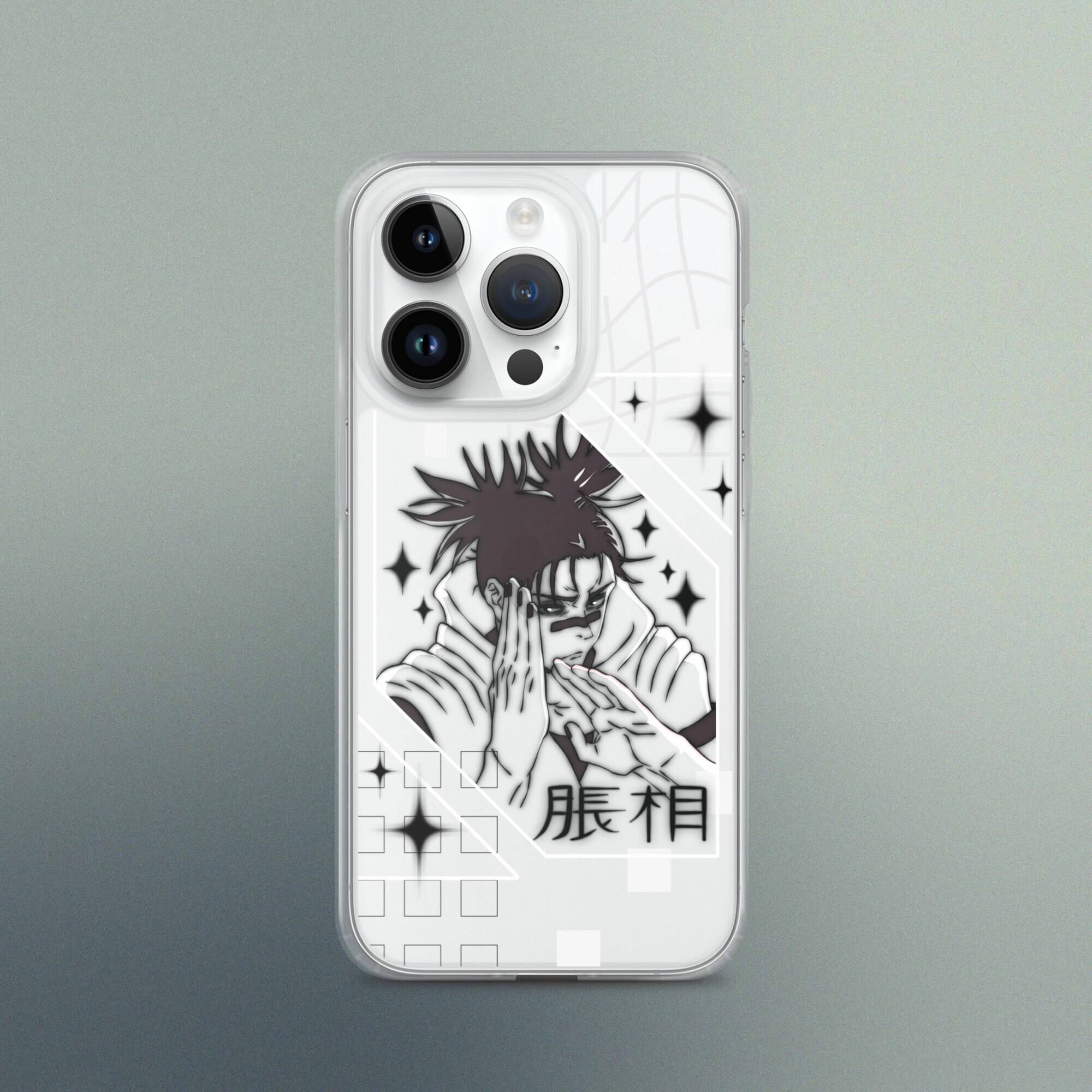 Choso Jujutsu Kaisen Clear Case for Iphone®, Anime Case, Phone Case ...