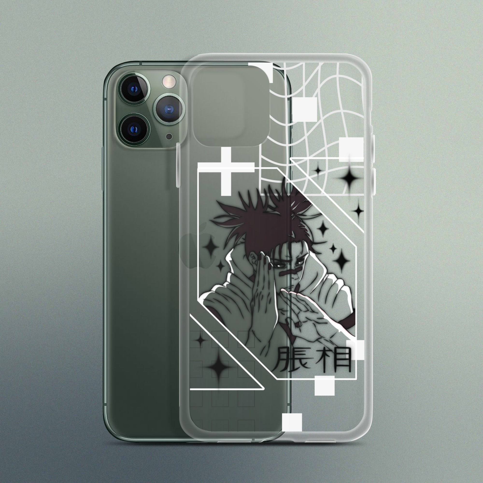 Choso Jujutsu Kaisen Clear Case for Iphone®, Anime Case, Phone Case ...