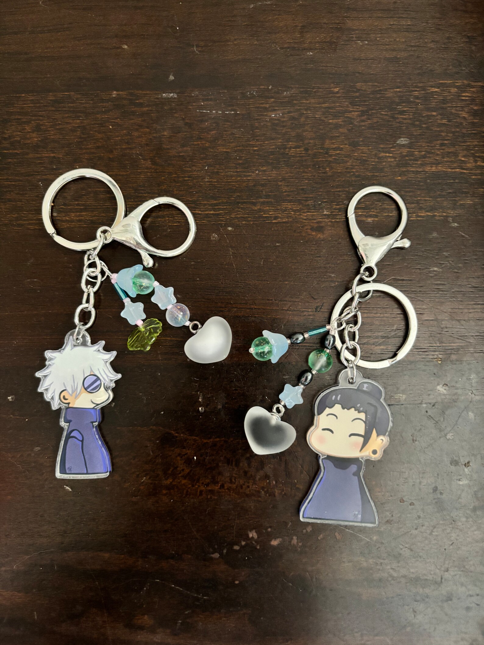 Gojo and Geto Frienship Acrylic Keychains, Gojo Satoru, Jujutsu Kaisen ...