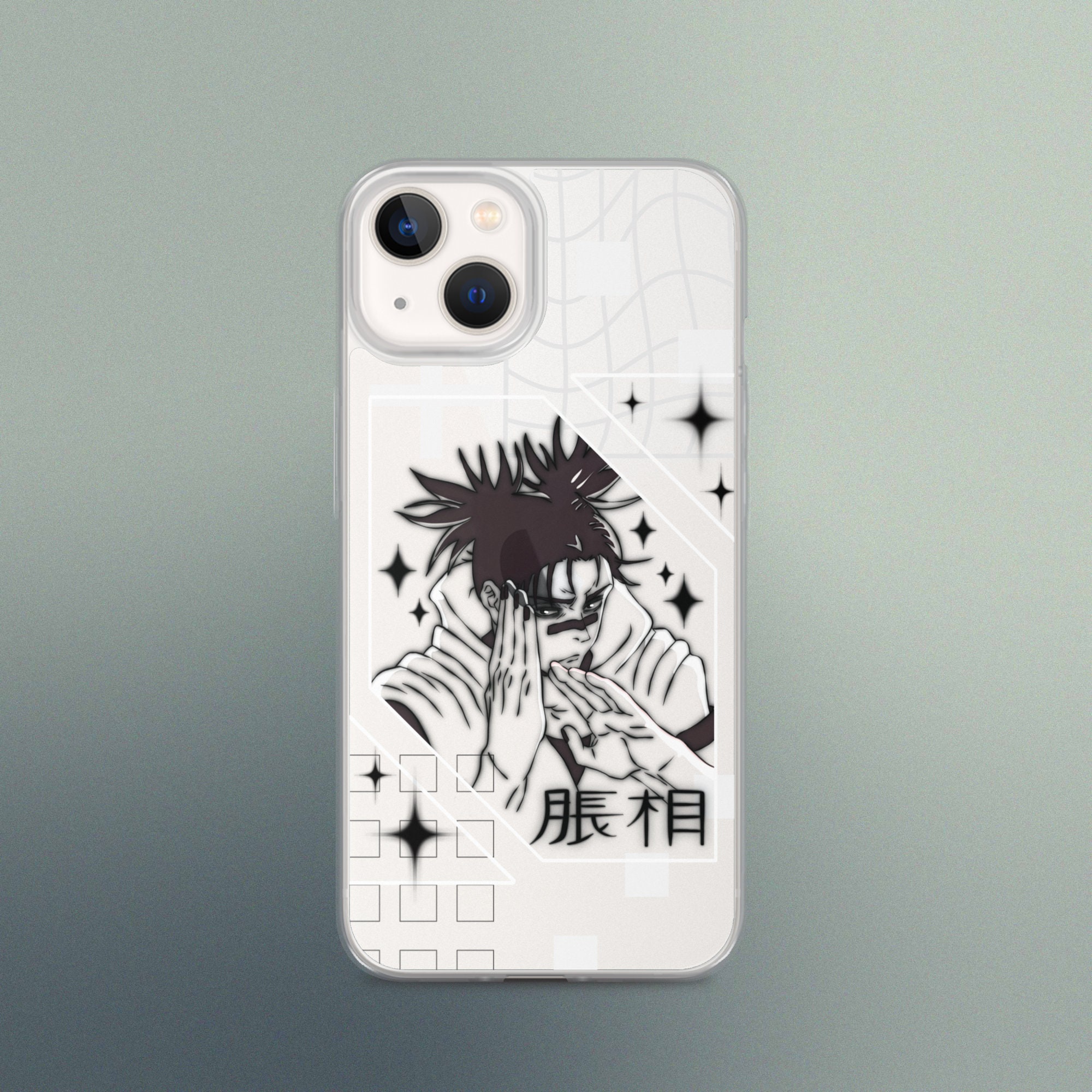 Choso Jujutsu Kaisen Clear Case for Iphone®, Anime Case, Phone Case ...