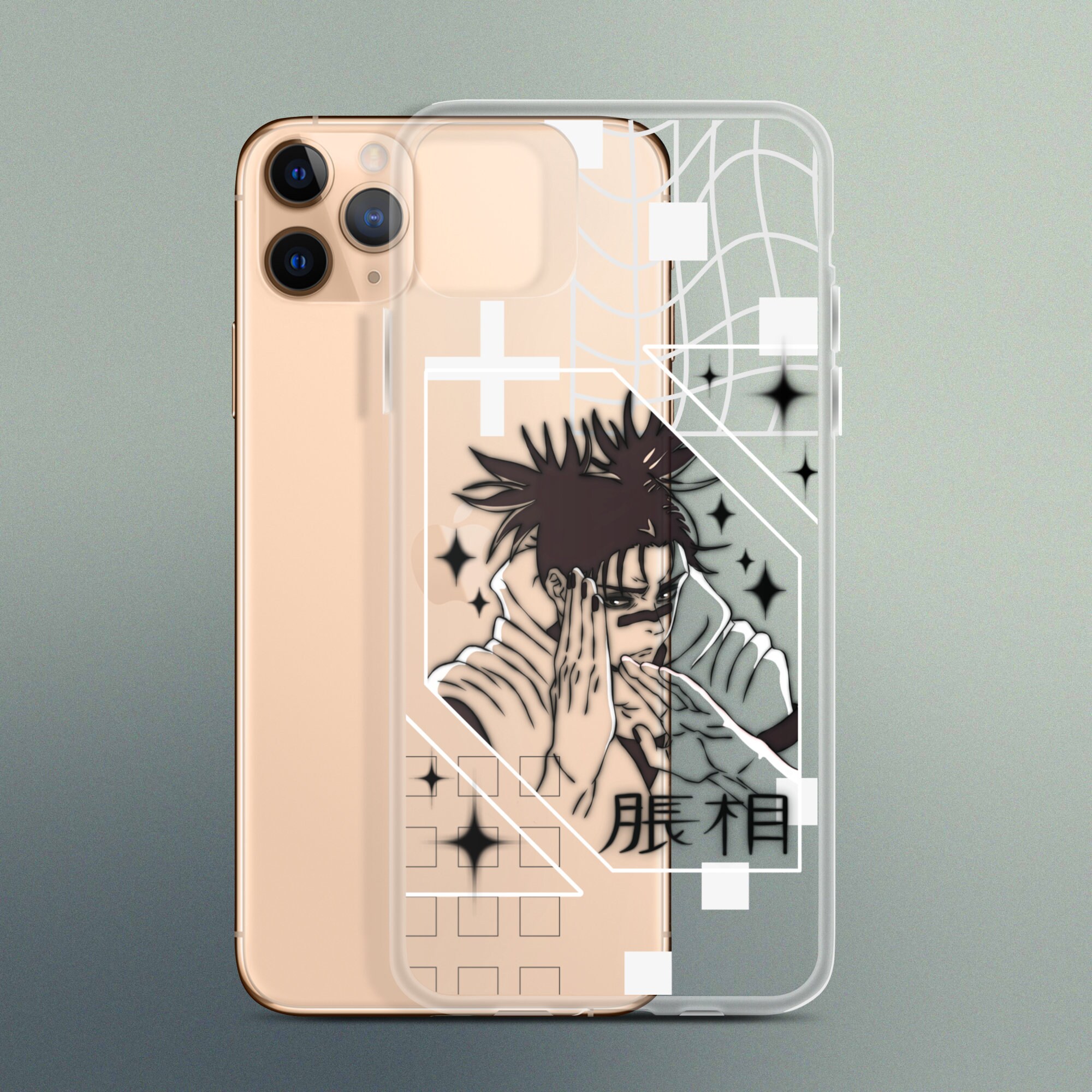 Choso Jujutsu Kaisen Clear Case for Iphone®, Anime Case, Phone Case ...