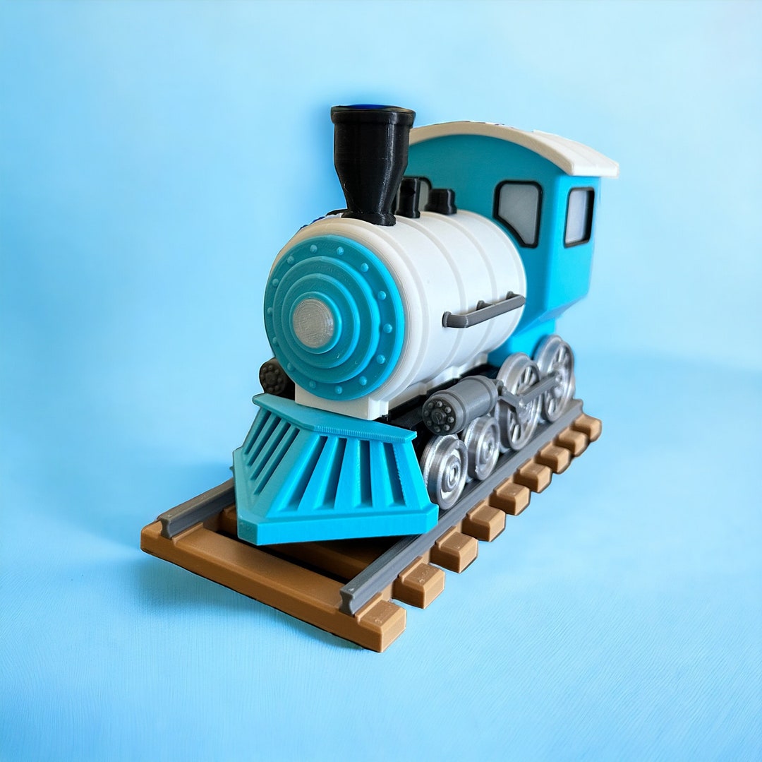 3D Printed Locomotive Lamp Train Lamp Train Night Light Train Light ...