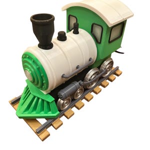 Night Light | 3D Printed Locomotive Lamp | Train Lamp | Train Light - Etsy