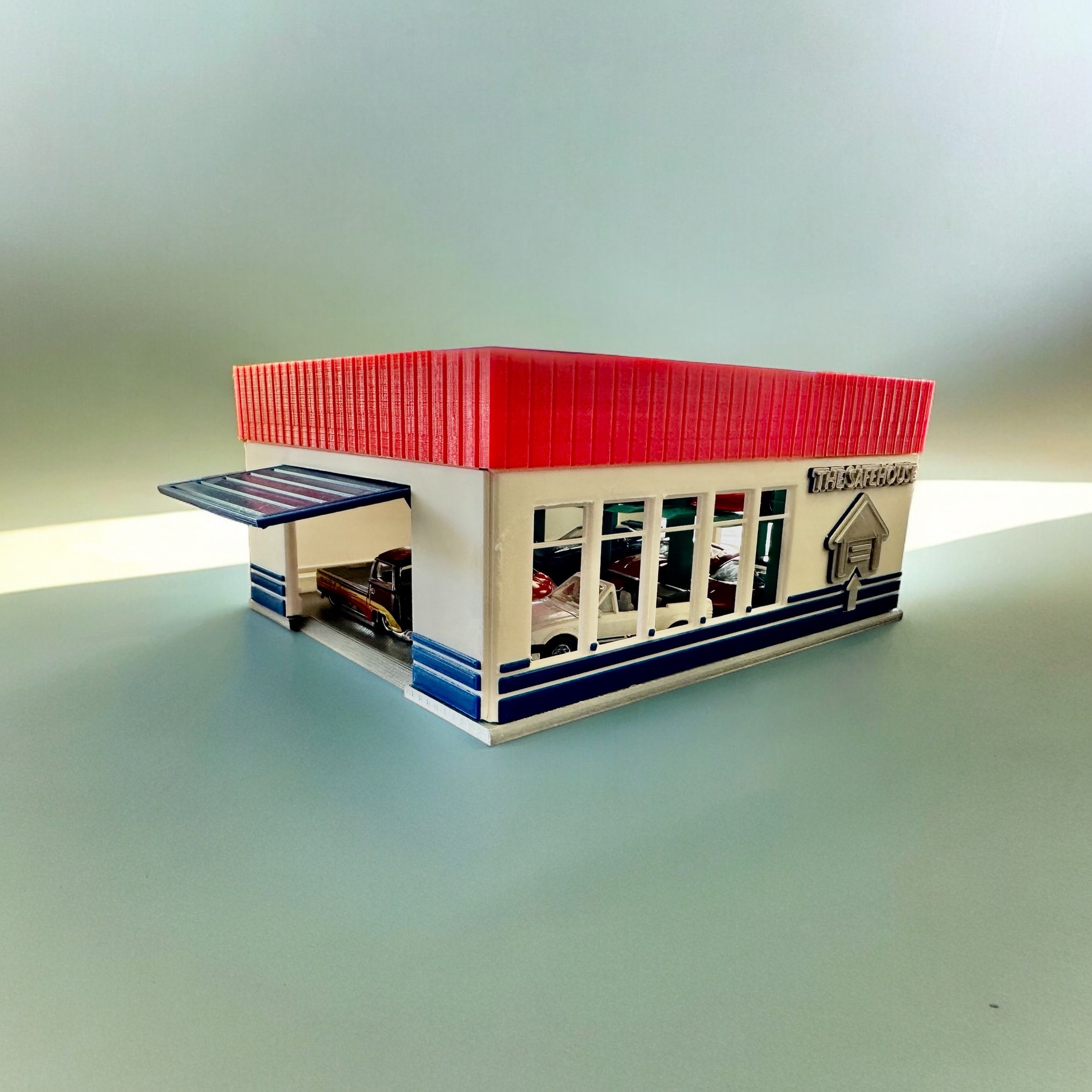 3D Printed Warehouse Diorama 164 Storage 164 Diorama Diorama Storage ...